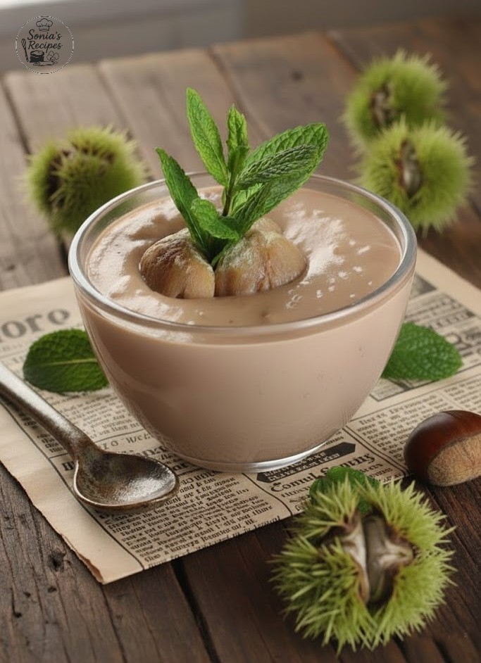 Easy Chestnut Mascarpone Mousse | Sonia's recipes