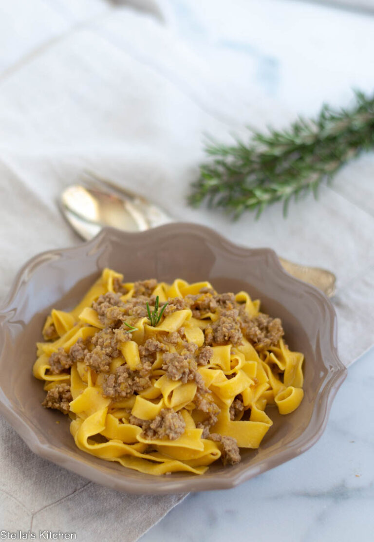 Pappardelle with duck ragout - Stella's Kitchen