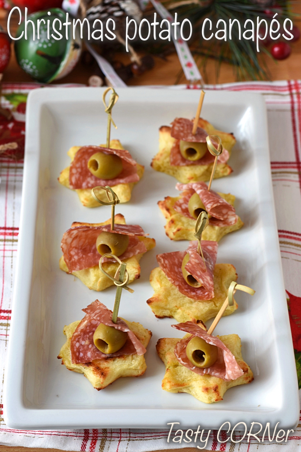 Christmas Potato Canapés: A Festive Holiday Appetizer Recipe